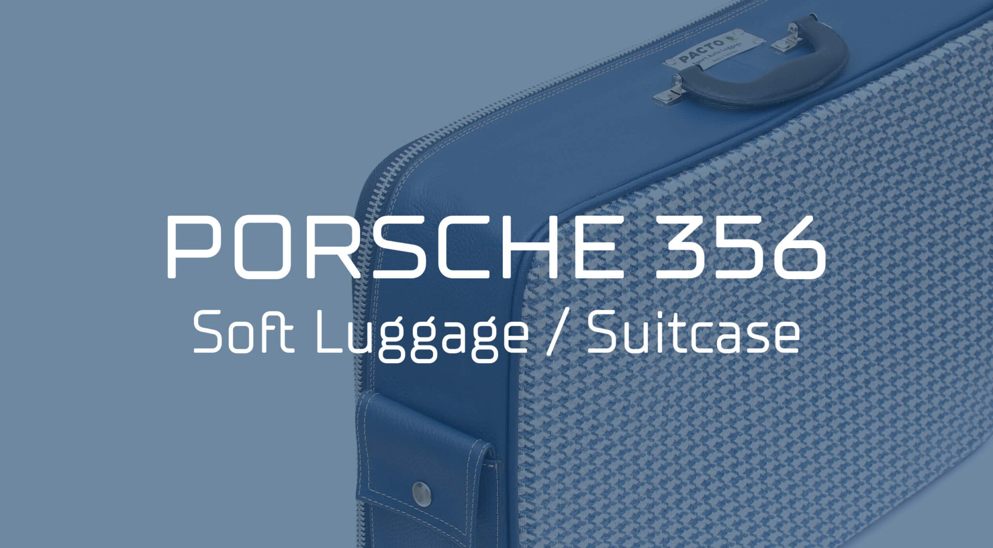 Porsche 356 Luggage Suitcase – PACTO Store